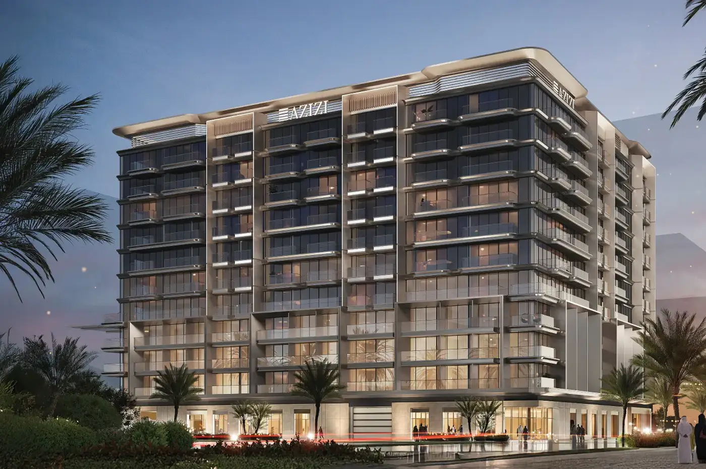 Azizi Wares at Downtown Jebel Ali, Dubai - ELEVATION