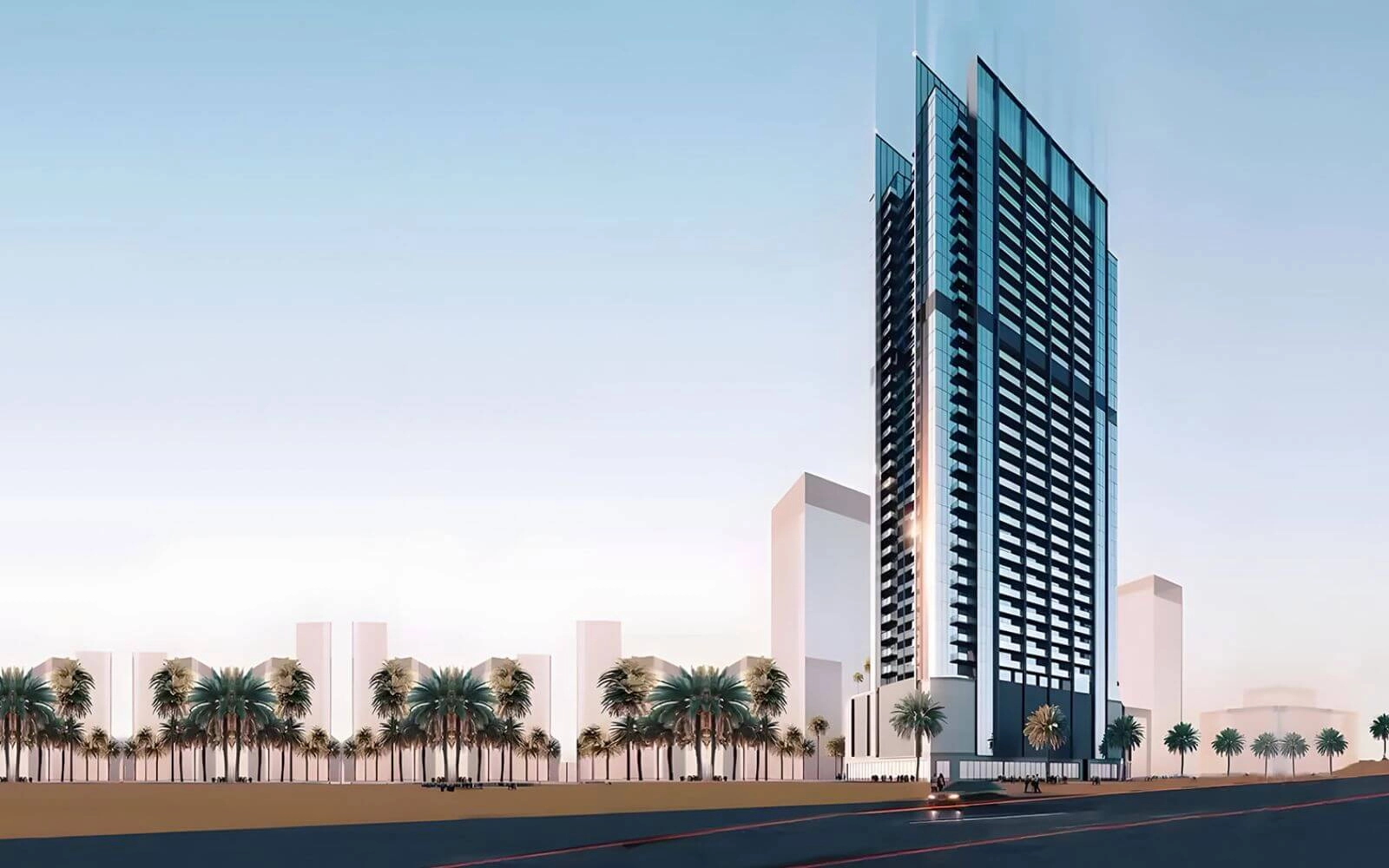 Jade Tower At Dubailand - ELEVATION