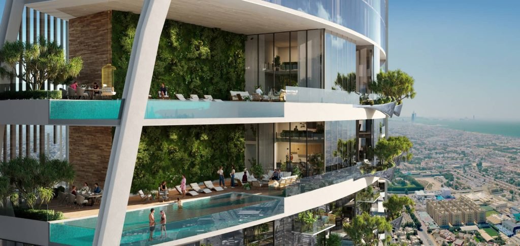 Damac Safa One at Safa Park - ELEVATION
