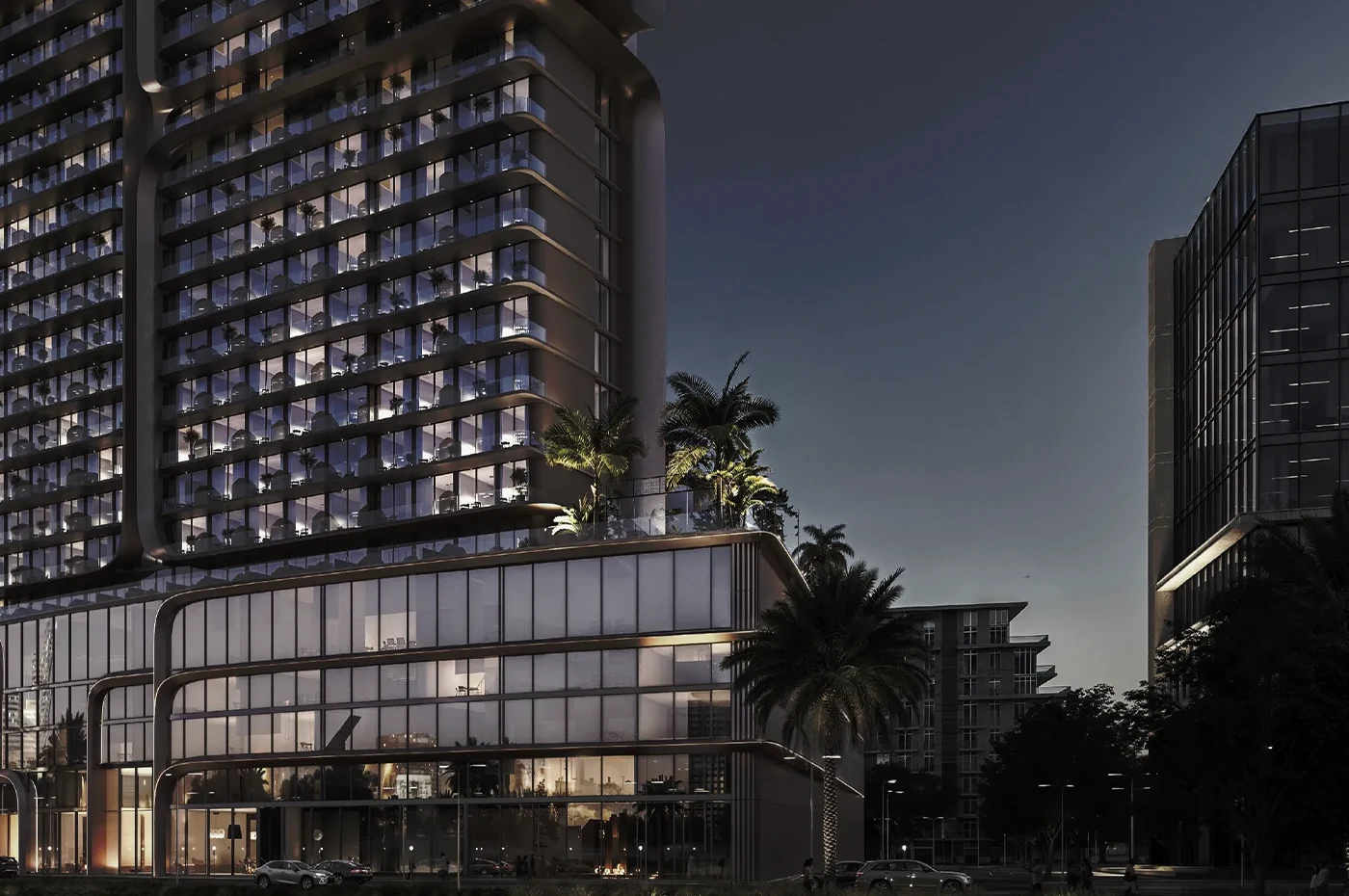 Voxa Residences at JVT, Dubai - ELEVATION